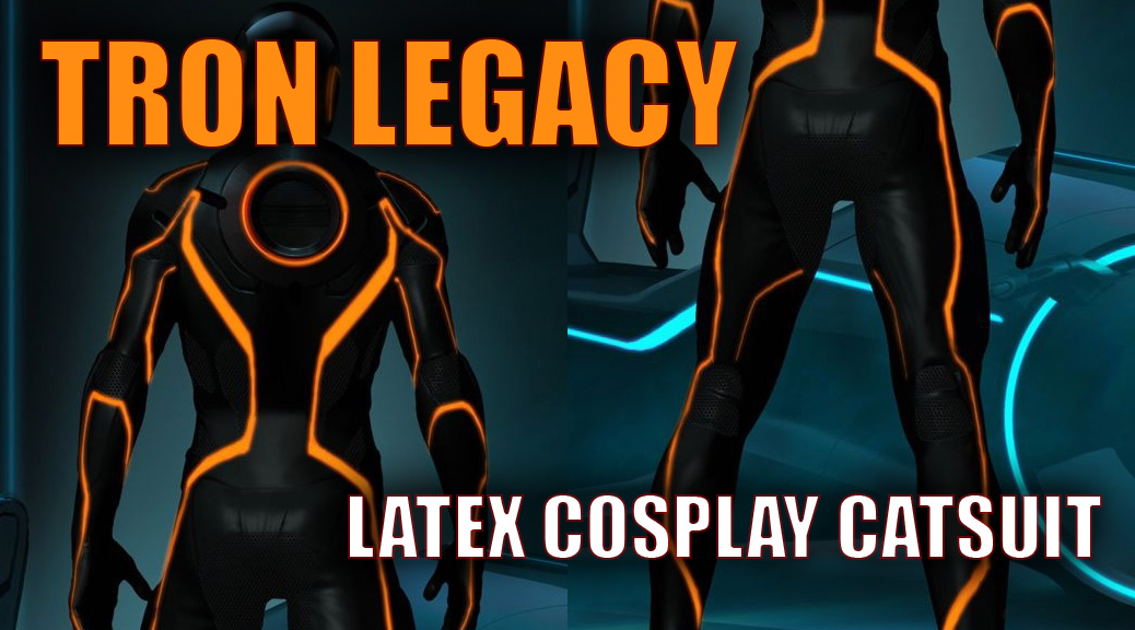 New Tron Legacy inspired cosplay latex catsuit | latex & rubber ...
